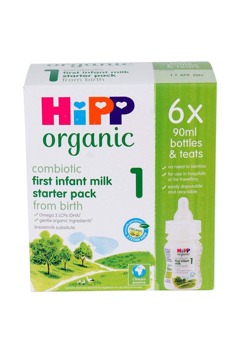 HiPP UK Stage 1 Formula Starter Pack (6 x 90ml) | Save Up to 30% on ...
