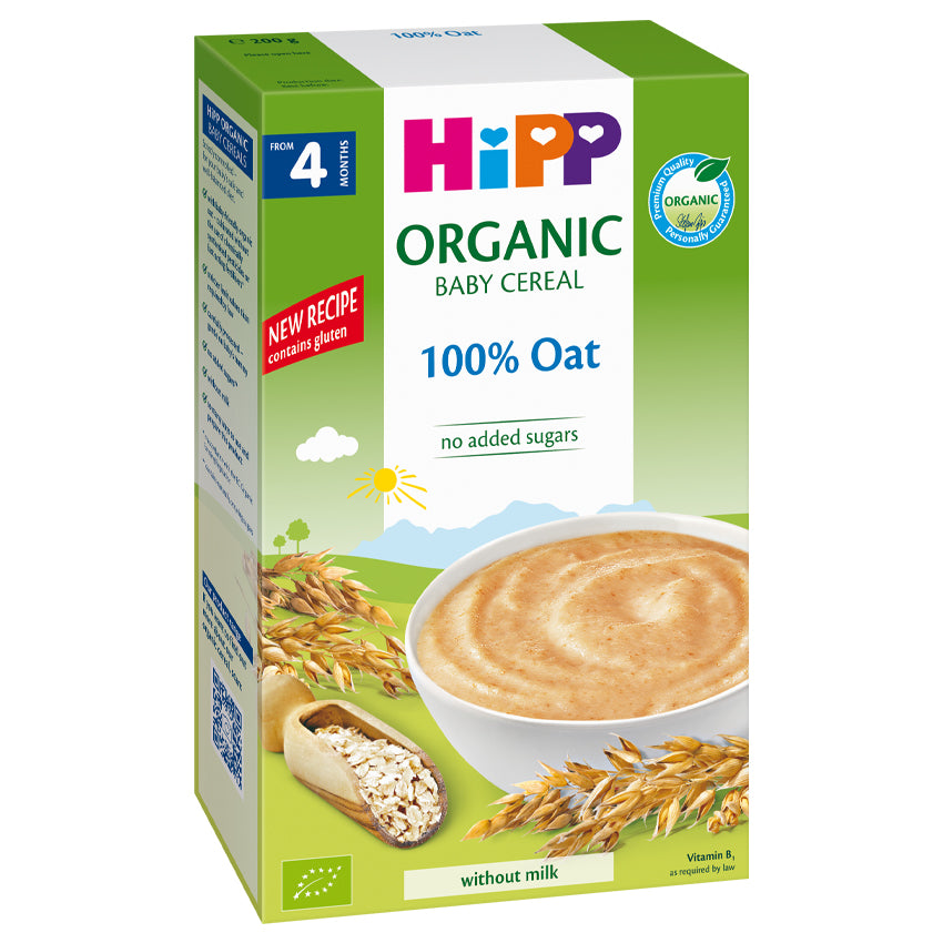 HiPP Organic Porridge Cereal 100% Oat | Save Up to 30% on Baby Formula ...