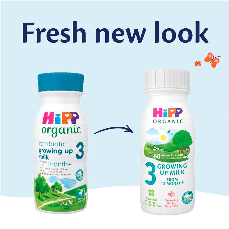 HiPP UK Stage 3 Ready To Feed (8x200ml) | Save Up to 30% on Infant ...