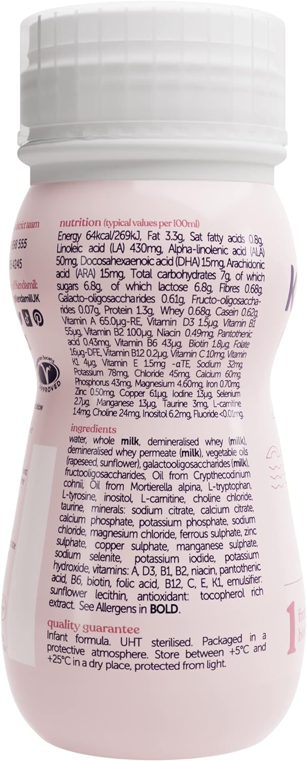 Kendamil Classic Ready To Feed Stage 1 Formula | Save Up to 30% on Baby ...